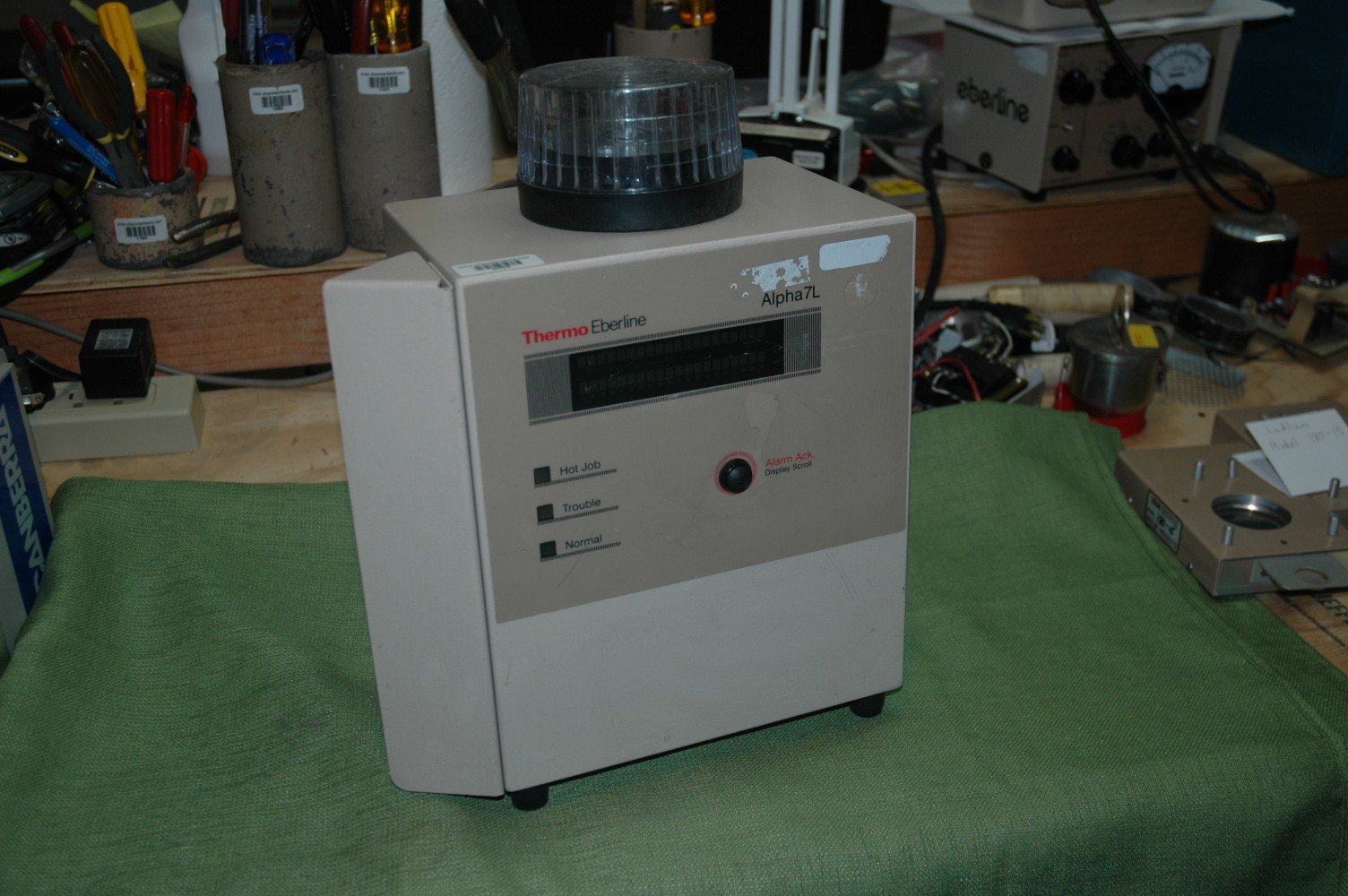 Eberline Alpha-7L Alpha Particulate CAM with Amphenol Connec ...