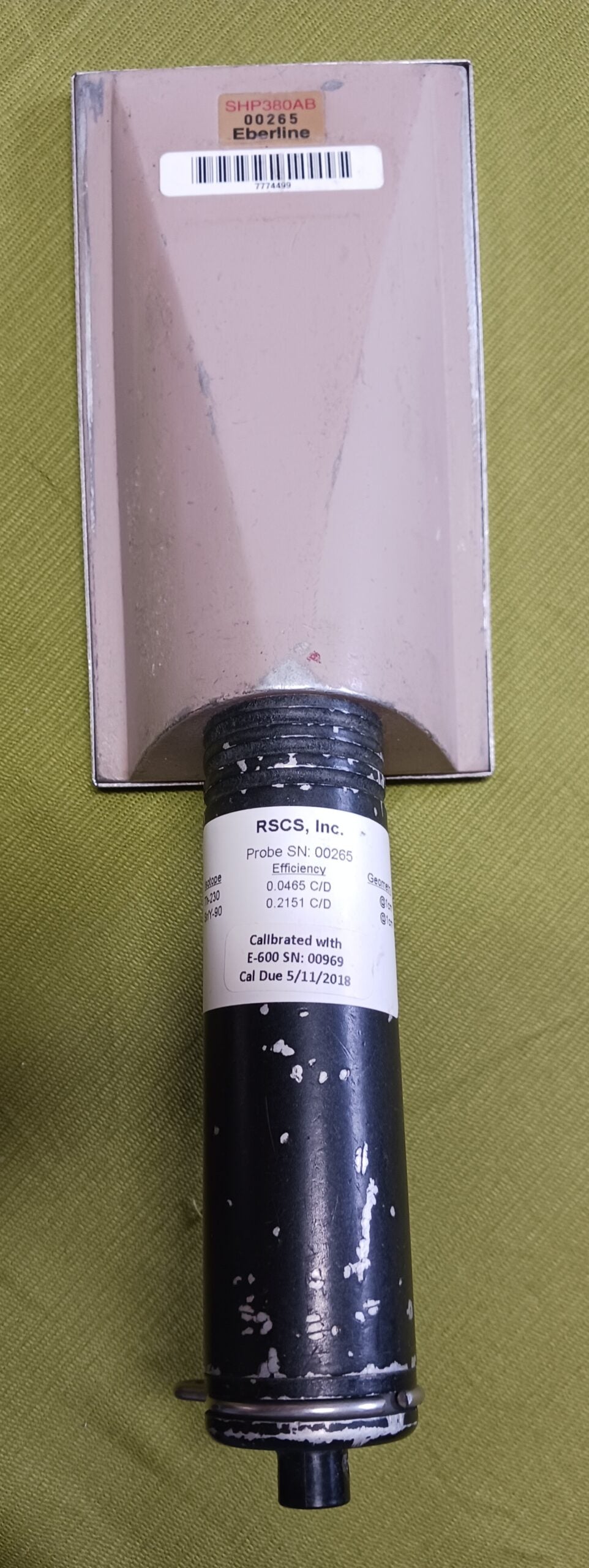 Eberline SHP-380AB Smart Alpha-Beta Scintillation Hand Probe ...