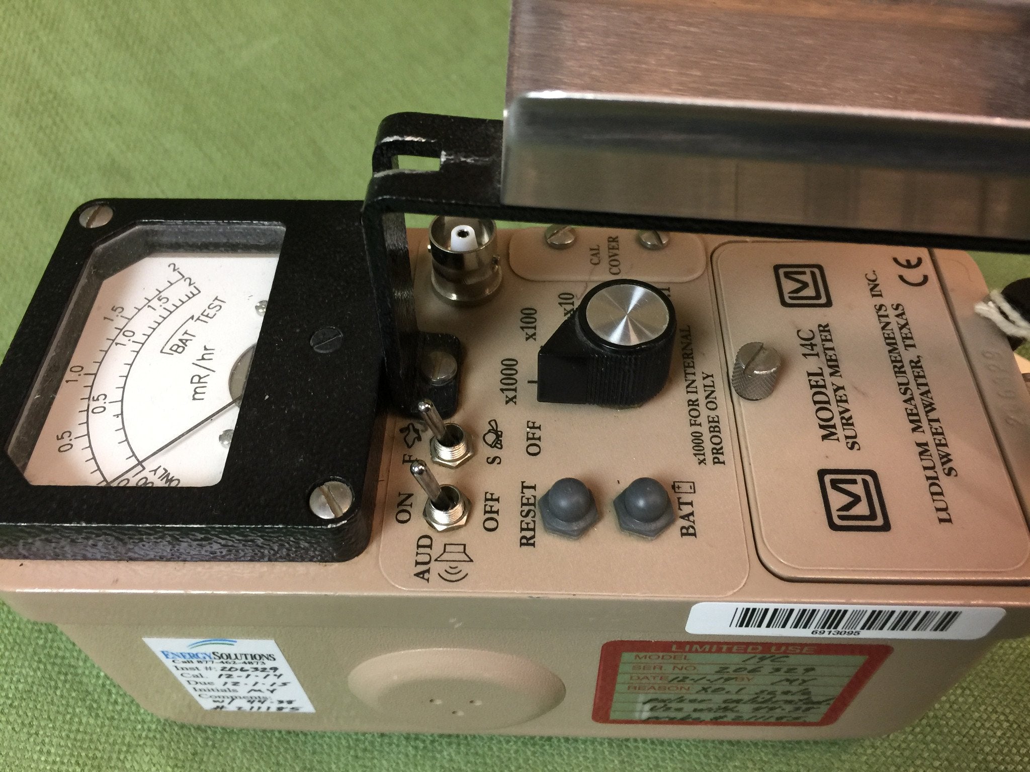 Ludlum Model 14C Survey Meter | Ludlum – CHPConsultants