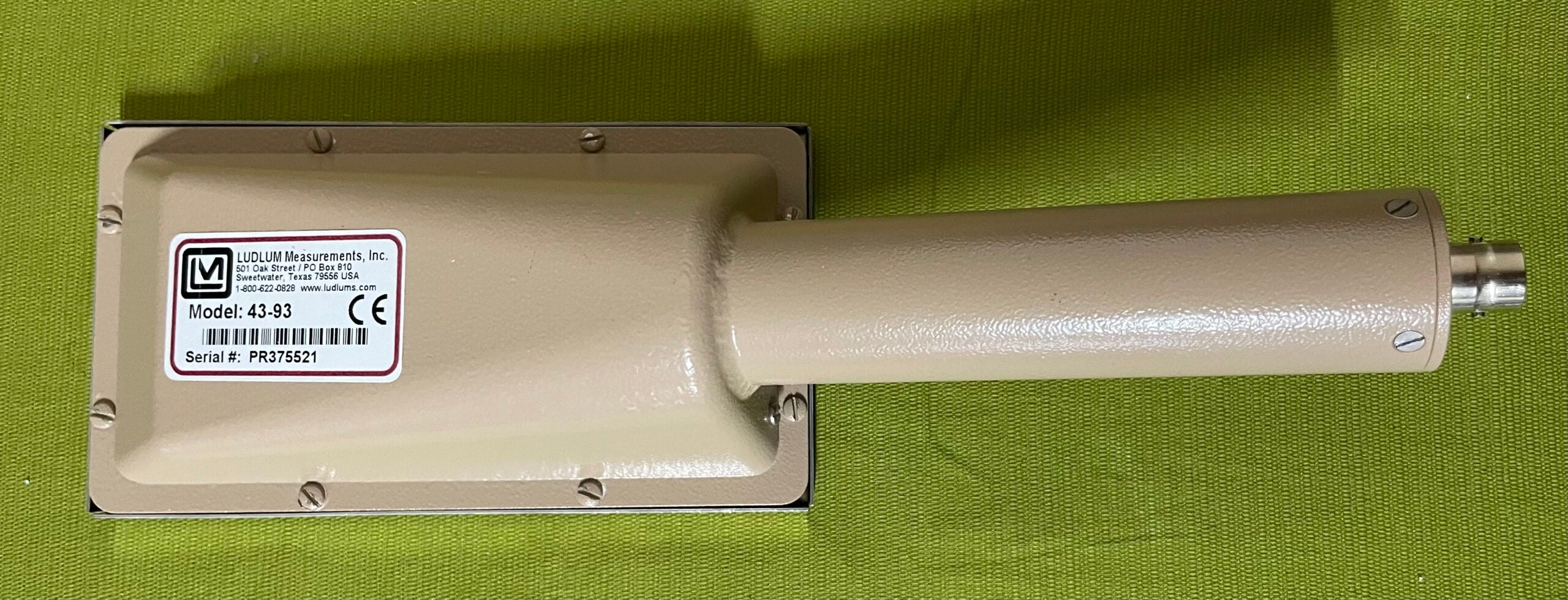 Ludlum Model 43-93 Alpha-Beta Scintillation Detector | Ludlu ...